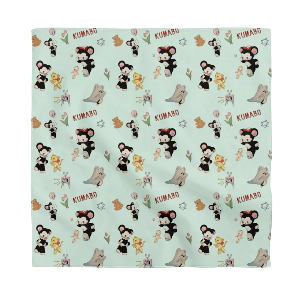 くまぼう3 / 川北すピのしん ( su_pico )のバンダナ通販 ∞ SUZURI（スズリ）