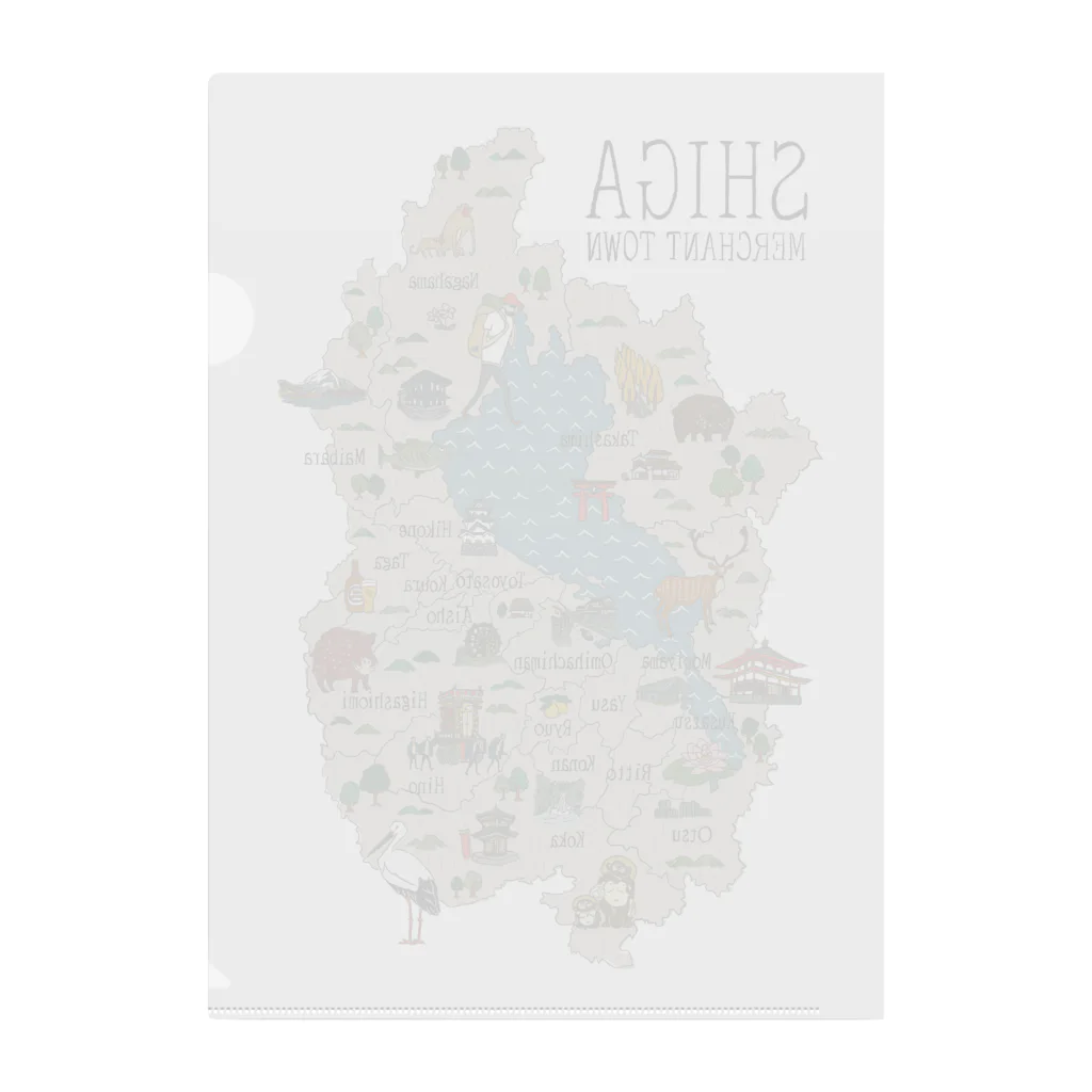 シガマップ / shota ike ( ek_sho )のクリアファイル通販 ∞ SUZURI（スズリ）