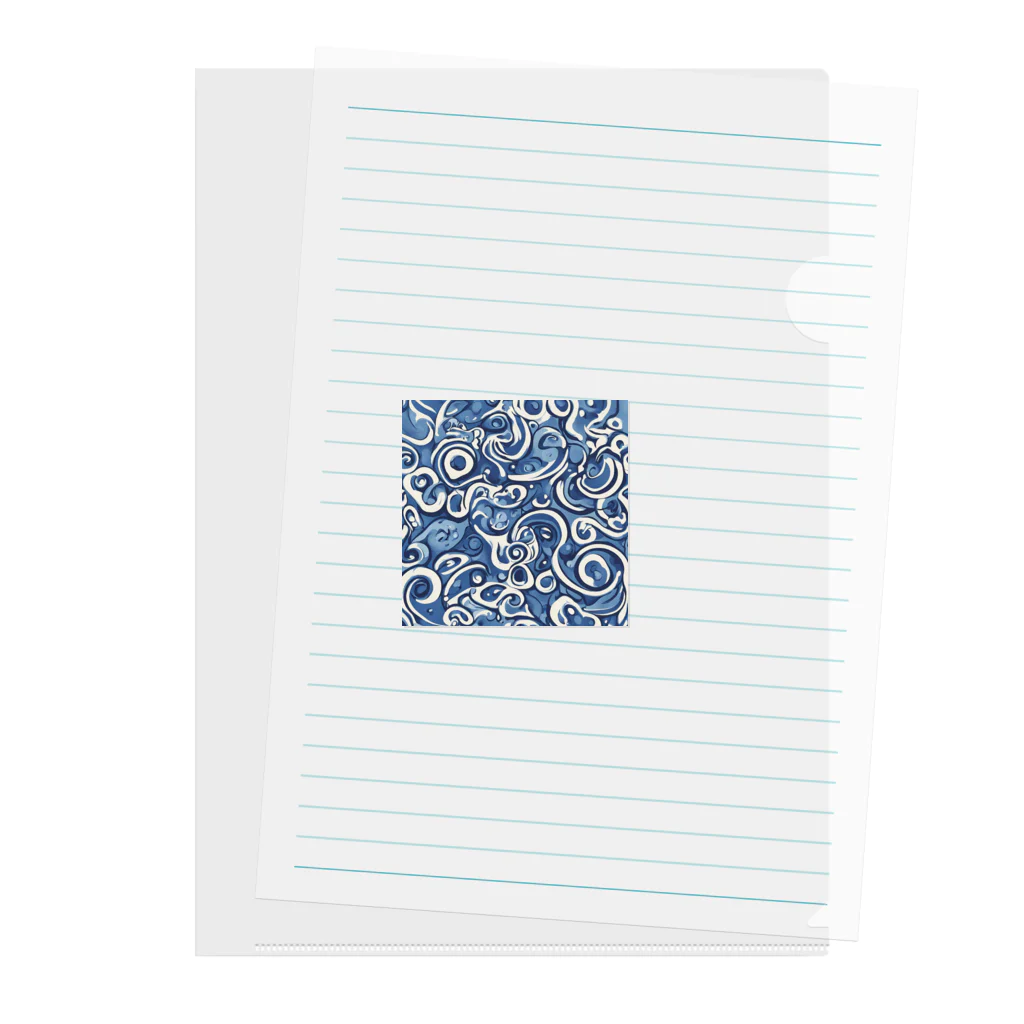 青の化身 / Critical_wingのクリアファイル通販 ∞ SUZURI（スズリ）