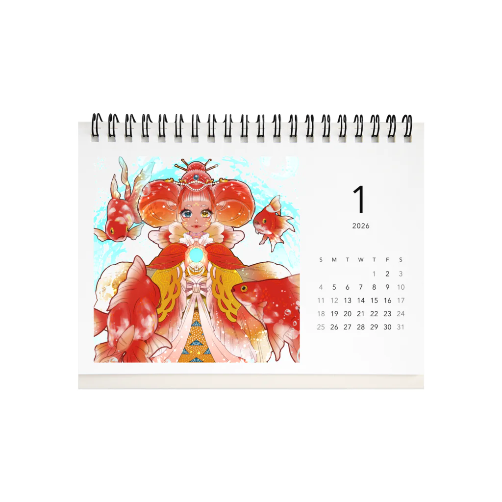 【atelieryonaka】2026年卓上カレンダー / よなか屋 ( atelier_yonaka )の卓上カレンダー通販 ∞ SUZURI（スズリ）