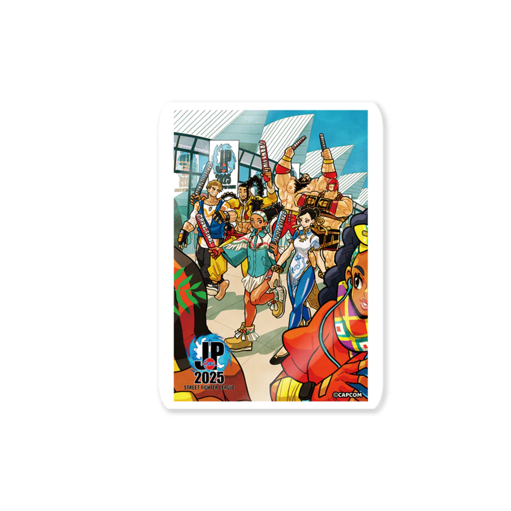 SFL: Pro-JP 2025 グランドファイナル 特別イラスト / CAPCOM_eSports_OFFICIALのステッカー通販 ∞ SUZURI（スズリ）