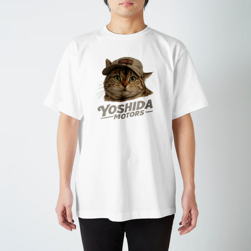 吉田 / にゃんこ最強道 ( NYANKO-SAIKYODO )のスタンダードTシャツ通販 ∞ SUZURI（スズリ）