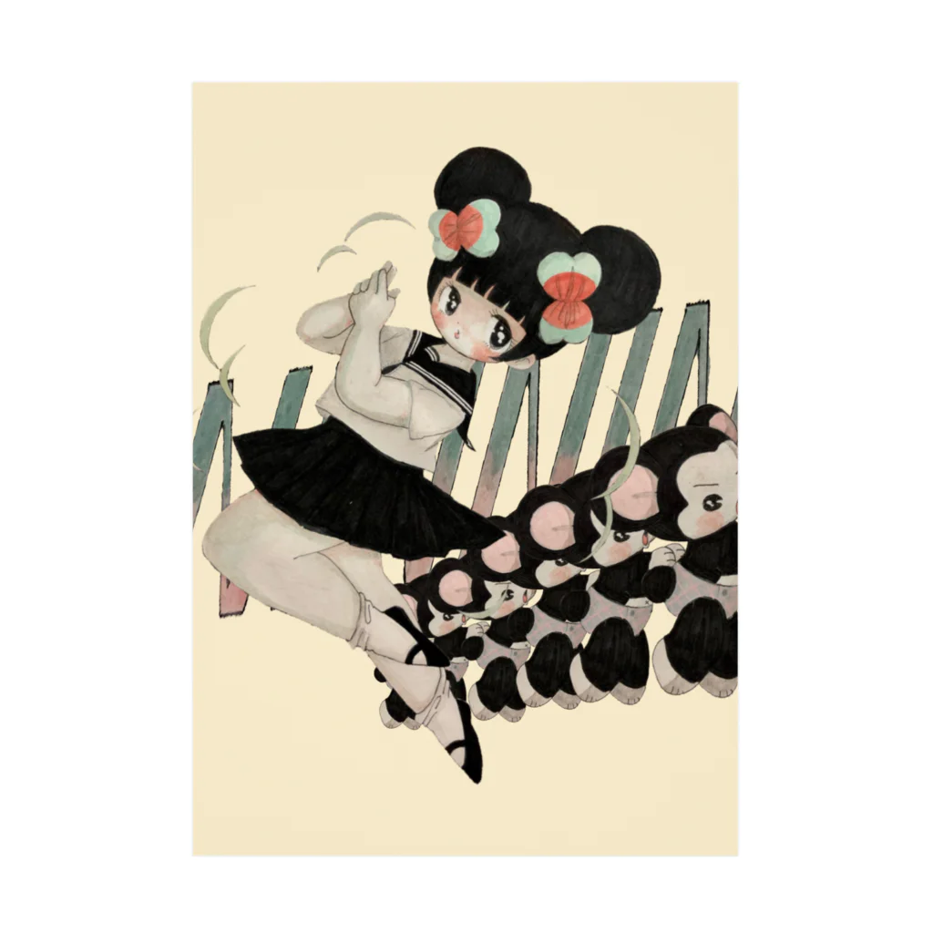 ニンニン / 川北すピのしん ( su_pico )の吸着ポスター通販 ∞ SUZURI（スズリ）